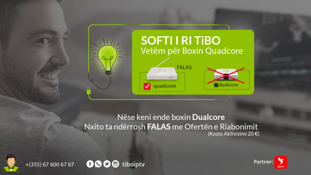 albaSAT Digital - FALAS box-i TiBO IPTV…